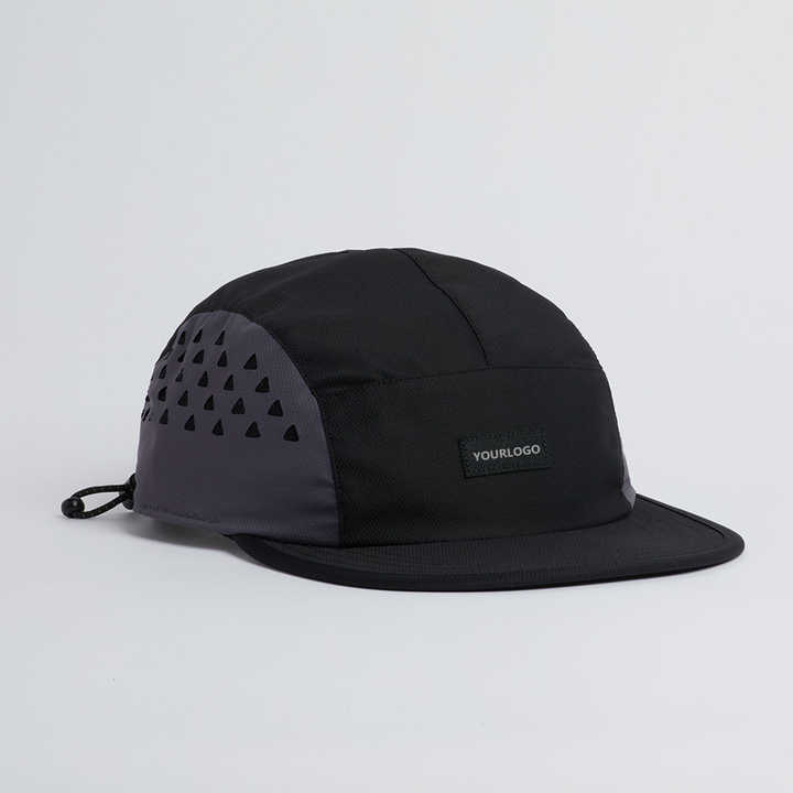 Custom 5 Panel Running Hat - Waterproof & Reflective