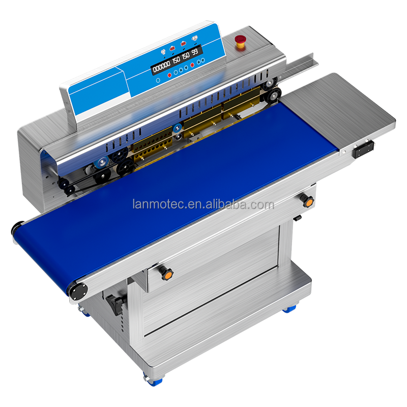 Lanmotec Semi-Automatic Electric Food Tea Plastic Bag Pouch Wood Heat ...