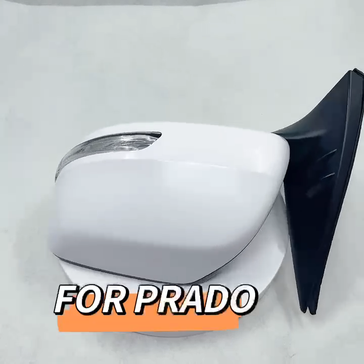 Toyota Prado Side Mirrors with 360 Camera - Foldable & High-quality