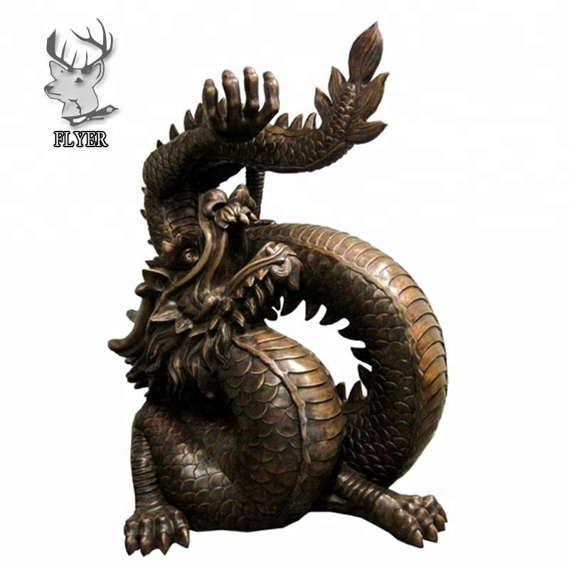 Garden Decorative Metal Antique Large Metal Animal Hand-carved Brass ...