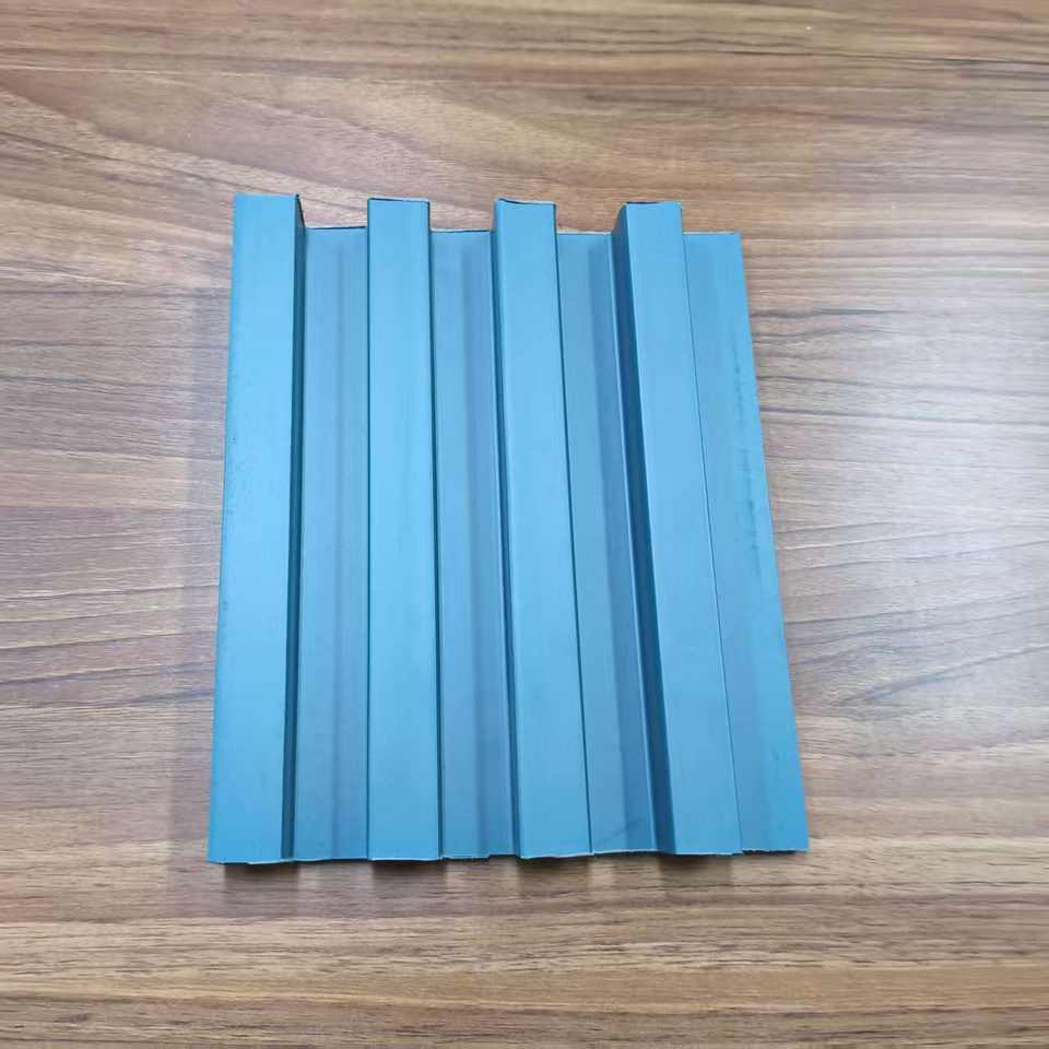 160*24mm WPC Fluted Wall Panels Easy Installation and Eco-friendly WPC ...