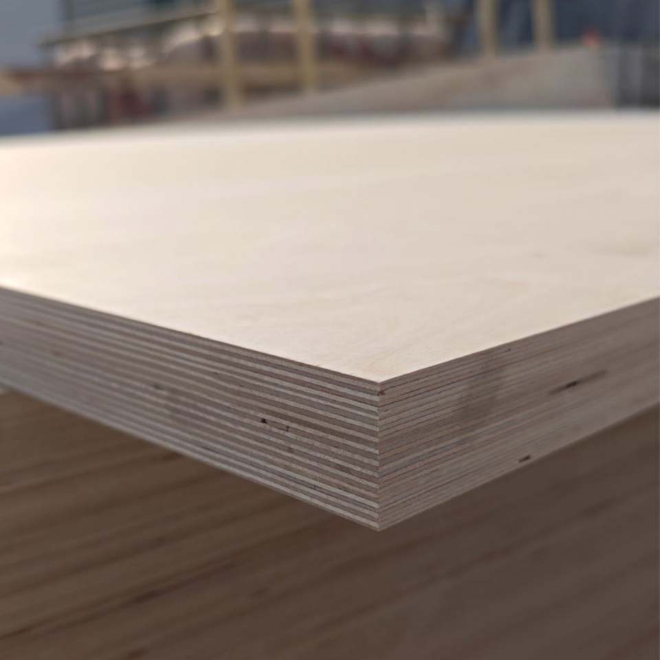 1220X2440mm Modern Design White HPL Plywood Sheets Fire & Water ...