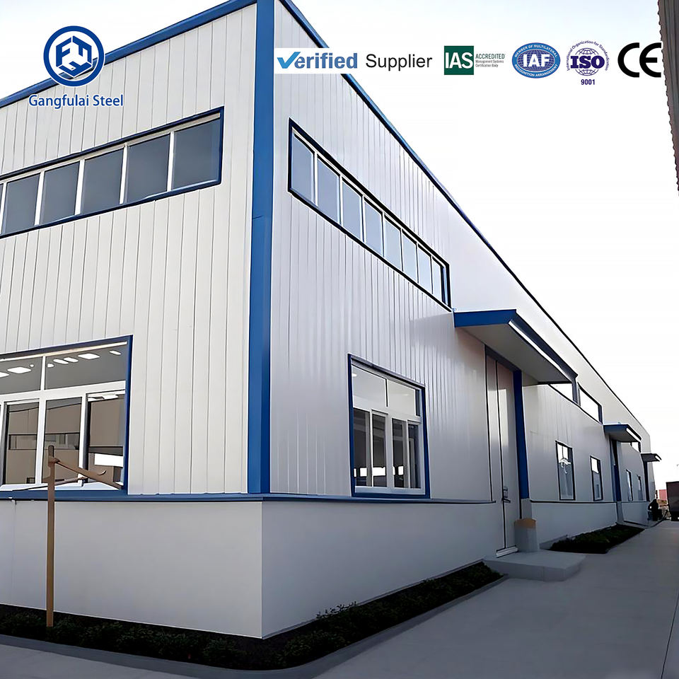 Pre Fabricated Metal Frame Structure Building Kits for Multi-layer ...