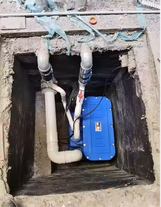 Compact Structure Wastewater Lifting Pump Station Underground Garage ...