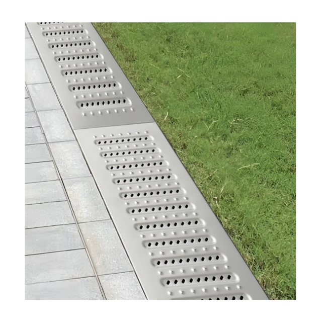 Stainless Steel Anti-Slip Drain Gutter Cover Rust Resistance Outdoor ...