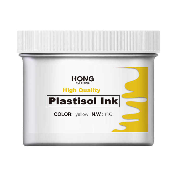 SOLLYD Yellow Screen Printing Plastisol Ink High Temperature Resistant ...