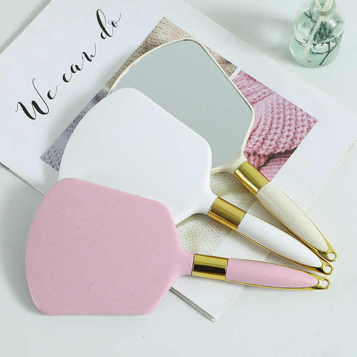 Professional Quality Hand Mirror Portable Cute Handheld Mirror Single ...