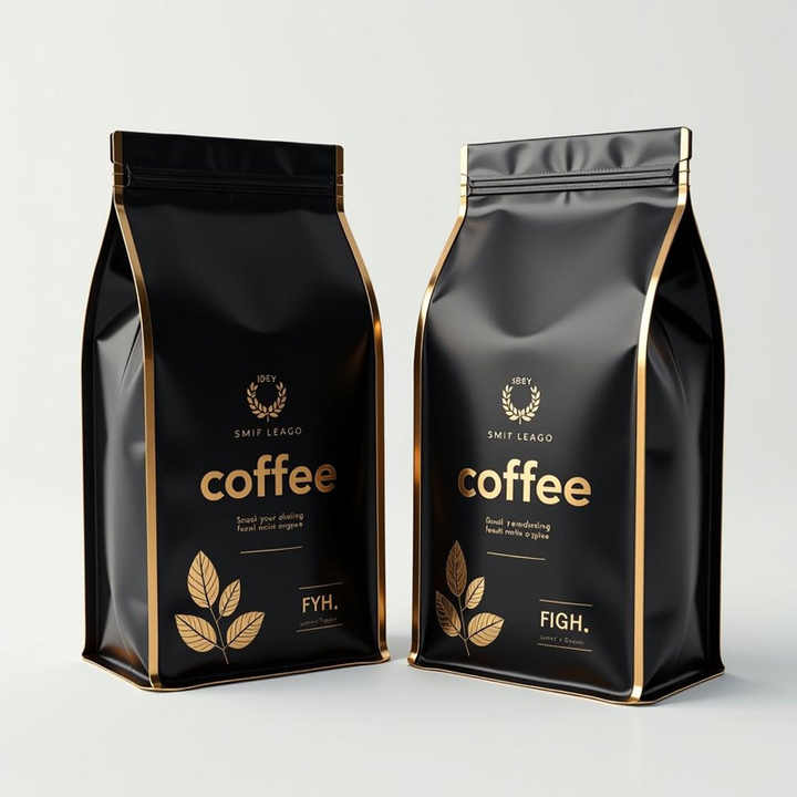Custom Coffee Bean Packaging - Durable & Biodegradable