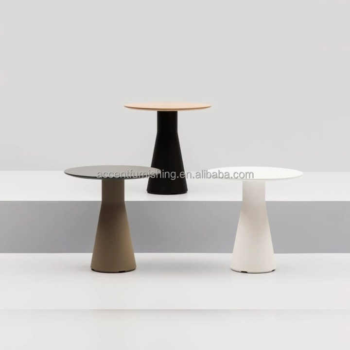 Modern Industrial FRP Dining Table for Hotel Coffee Fast Food Shop ...
