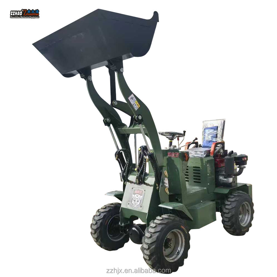 Backhoe Powered Payloader Skid Compact Hot-Selling High-End Mini Wheel ...