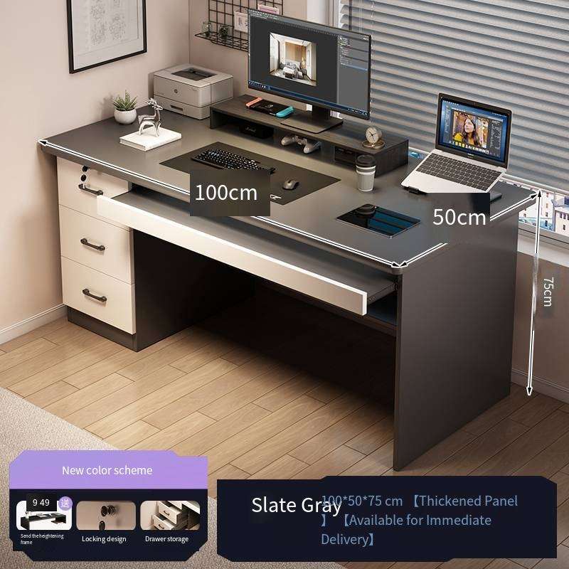 Ergonomic Durable Eco-Friendly Space Saving Home Desk Student Writing ...