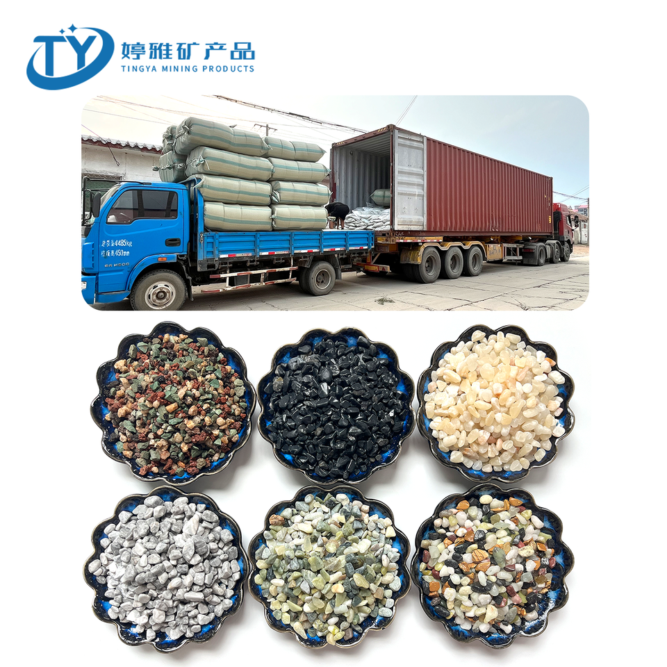 Coloured Natural Stone Resin Bound Resin Bond Gravel Cobble Pebble Type ...