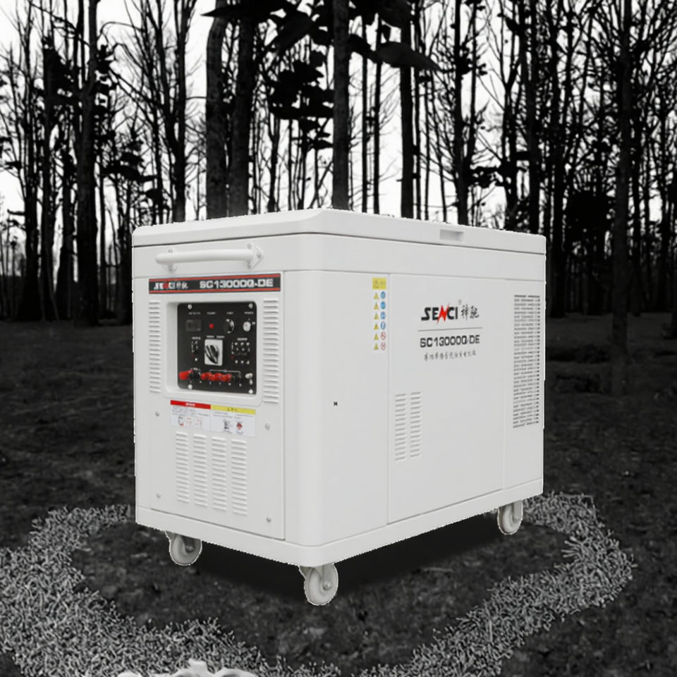 Super Silent Diesel Generator 10kw 10kva Generator Water Cooling ...