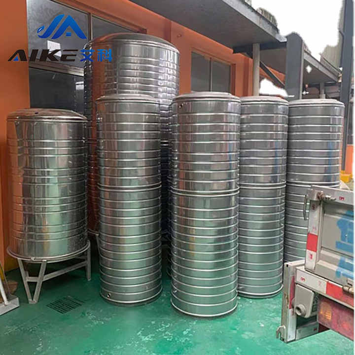 Stainless Steel Water Storage Cistern tank Canavalized Steel Water tank ...
