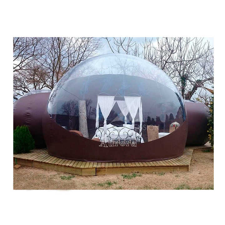 New Design Inflatable Bubble Tent Tent Clear Dome Inflatable Bubble Lodge Hotel With Silent ...