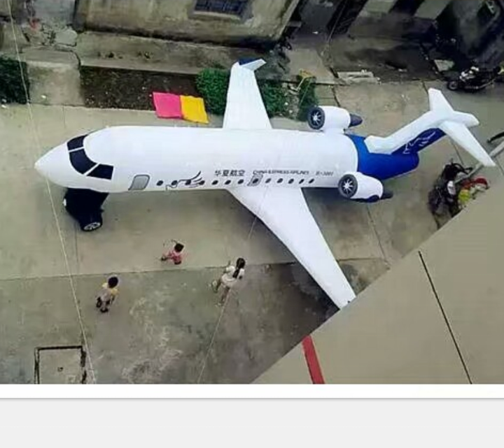 Inflatable Advertising Aircraft - Space Shuttle Spaceship