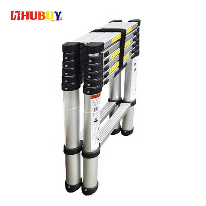 High Quality Aluminum Foldable Telescopic Ladder Industrial Portable ...