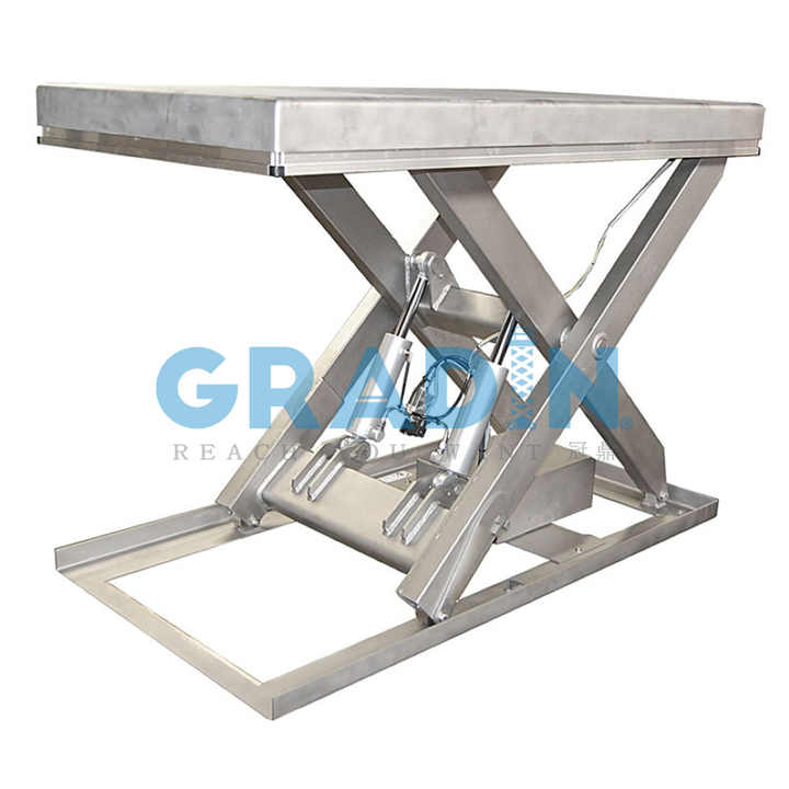 PROMOTIONAL Custom Hydraulic Scissor Lift Table Personnel Work Platform ...