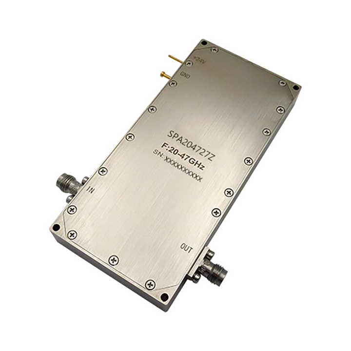 20 to 47ghz 35db Wide Band Power Amplifier - SALUKI SPA Series