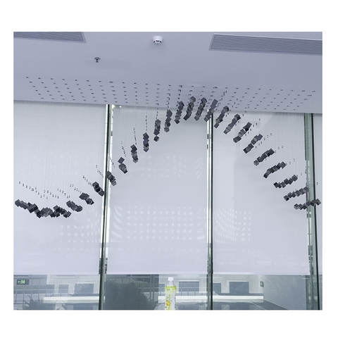 Mechanical Digital Interactive Modern Flip-Disc Kinetic Art Wall ...