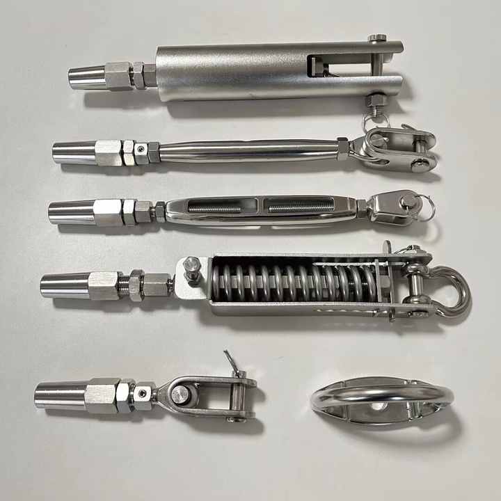 Safety Lifeline System Use Stainless Steel Wire Rope Fittings Rigging ...