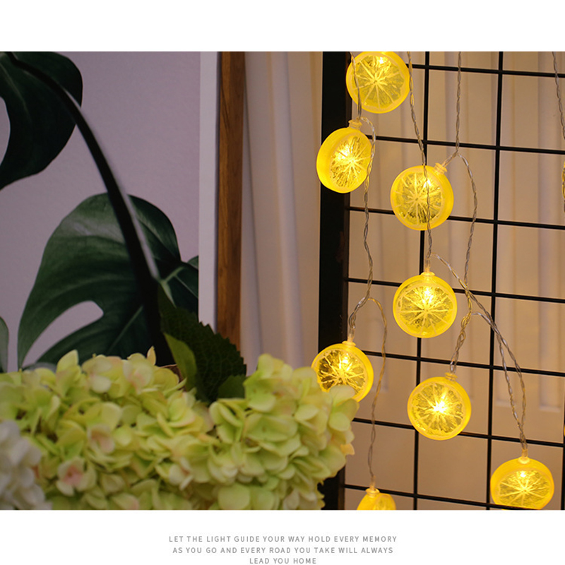 DM23067 3AA Lemon shaped LED string light-Taizhou Deco-Maker Arts and ...