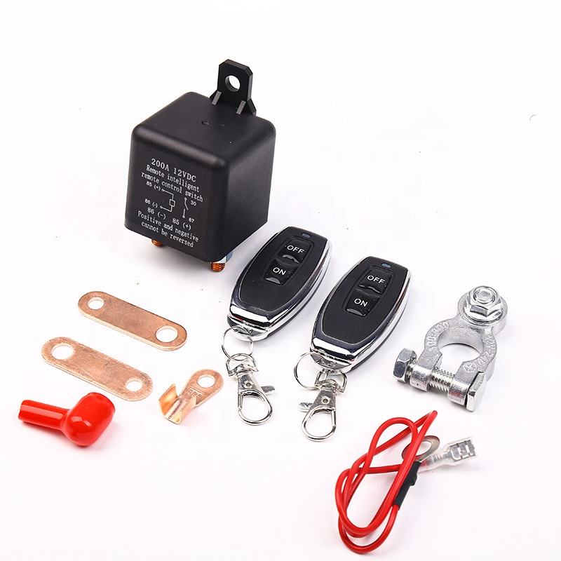 Universal 2V 200A Battery Switch Relay Integrated Wireless Remote ...
