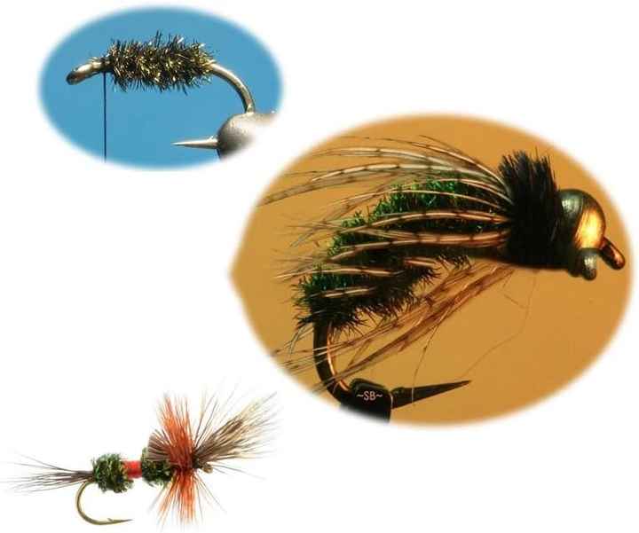 Natural Strung Peacock Herl Peacock Feather for Fly Tying Material ...