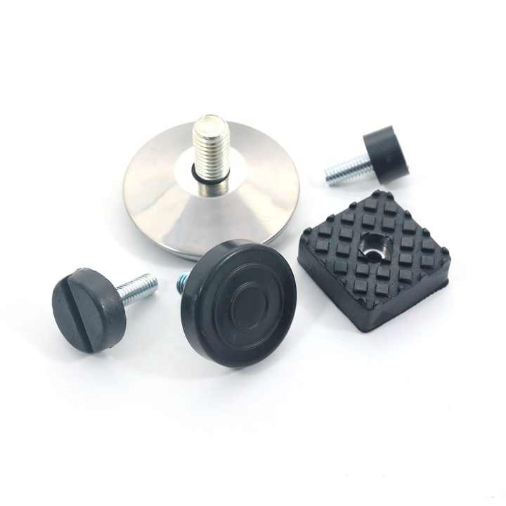 Rubber Adjustable Foot Leveling Screw Feet M8 Leveling Feet for ...