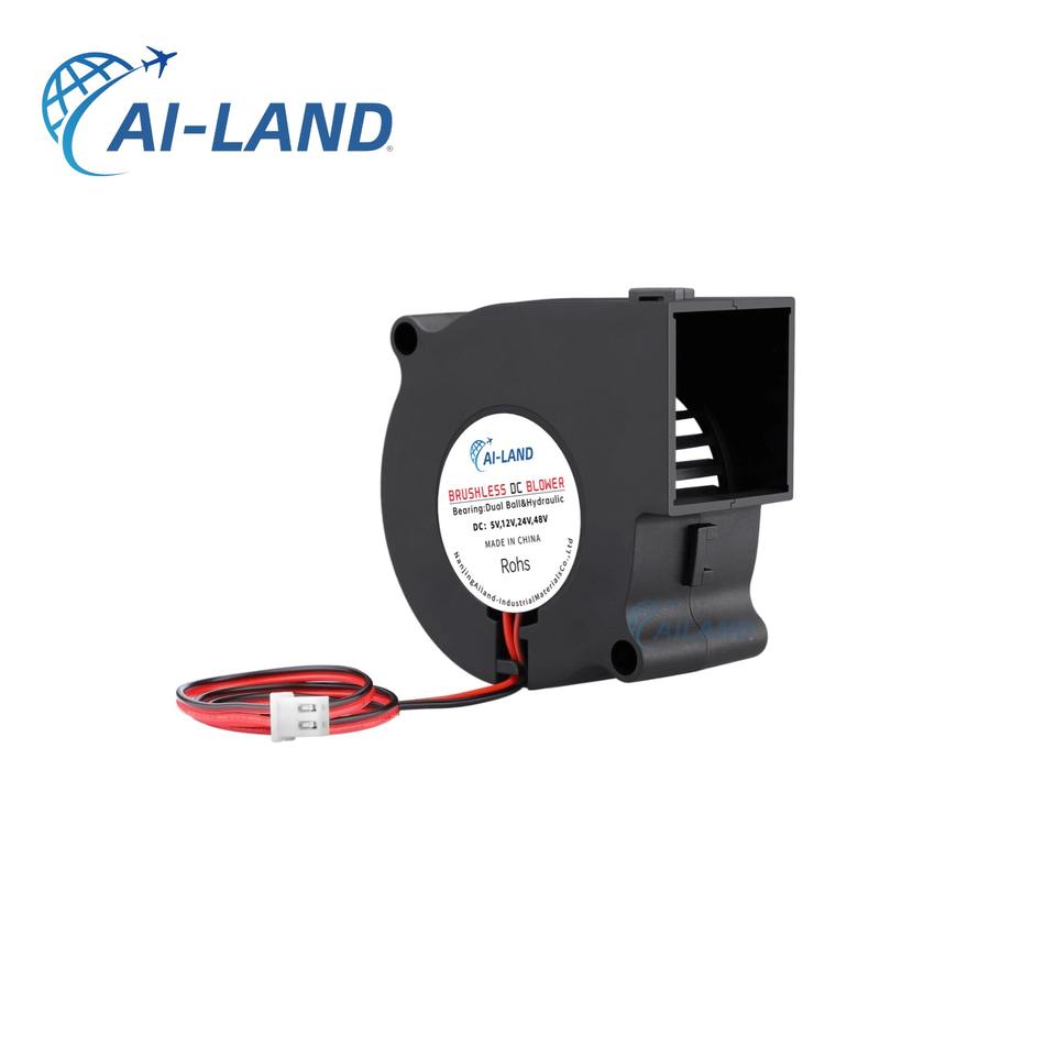 6025mm DC Blower Fan 3000 Rpm 3Inch High Performance Ventilation Fans ...