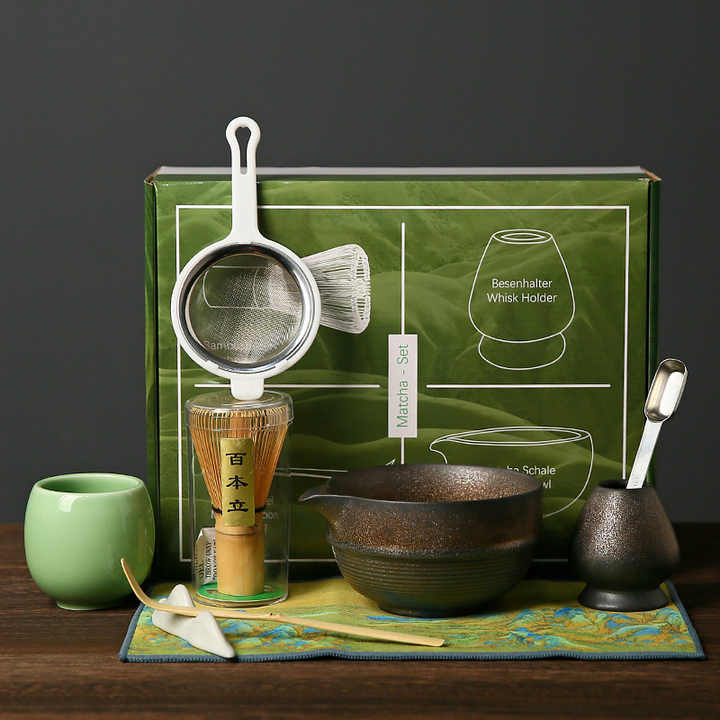 Custom Logo Japanese-Style Matcha Set - Eco-Friendly Tools
