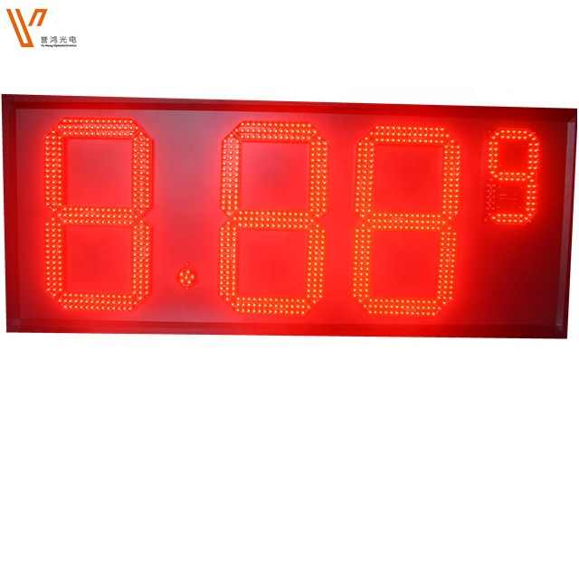 Super bright 16 inch large 7 segment led display big seven segment led number display| Alibaba.com