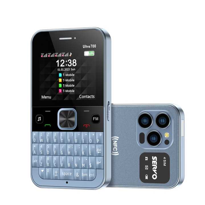 SERVO U700 - 2.4 Inch MTK6261D Feature Phone with 58 Keyboards