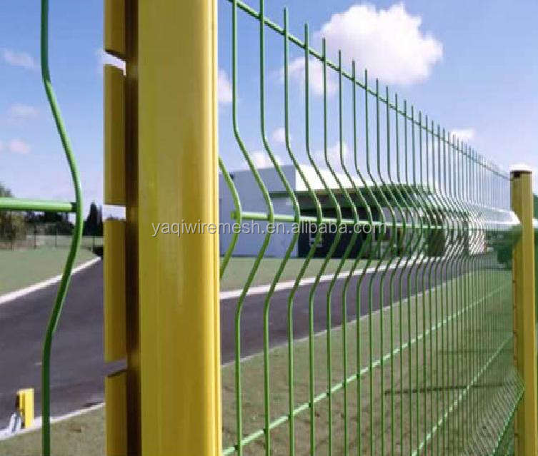 Galvanized Powder Coated Steel Mesh Wire Fence 50x100mm Mesh Eco ...