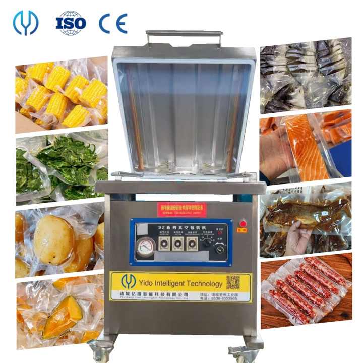 Seafood Vacuum Packaging Sealer Automatic Agricultural Products Vacuum ...