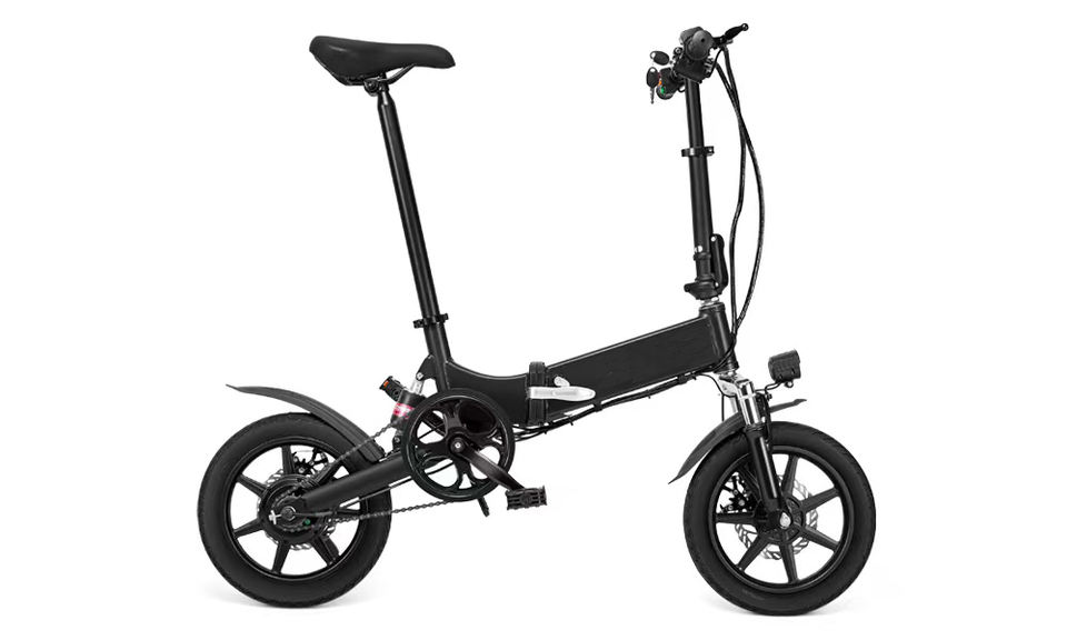 12 Inch Folding Electric Bike 48V 350W Lightweight Removable Lithium ...