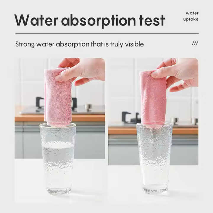 Multi Purpose Cleaning Cloths - Strong Absorption & Quick Dry
