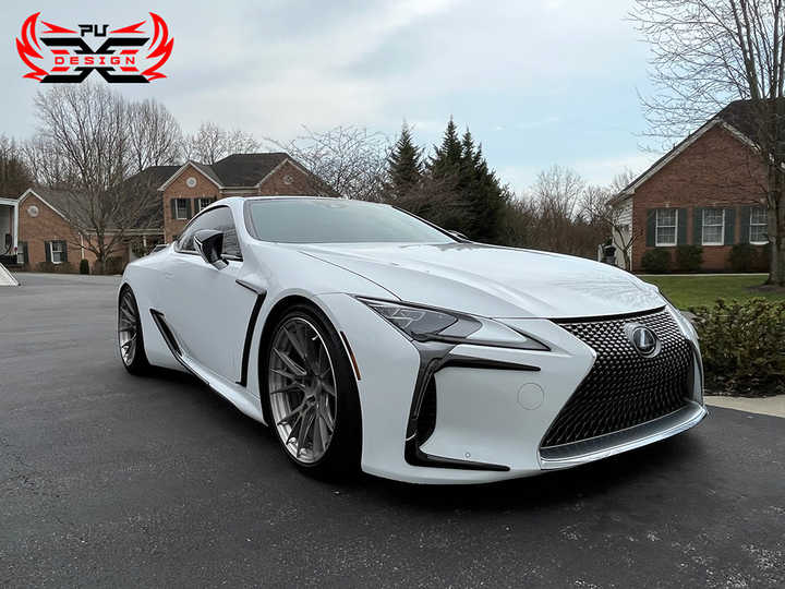 Wholesale Dry Carbon Fiber Bodykit for Lexus LC500 500H Front Canards ...