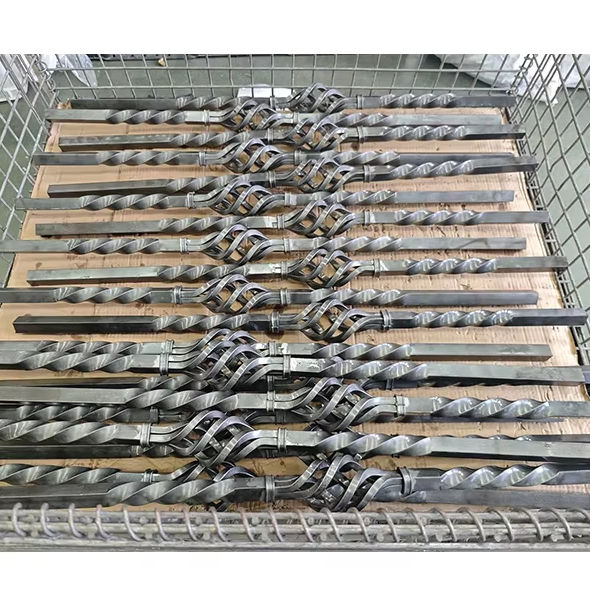 Hot-forged Iron Solid Iron Railing Accessories Are Available for ...