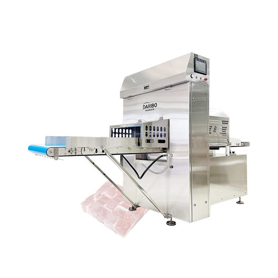 7KW Factory Use Frozen Cow Meat Chunks Cutter Beef Chunks Processing ...