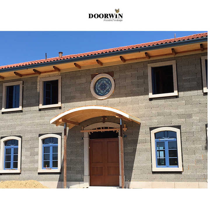 Doorwin Residential California Project Popular Aluminum Clad Wood Grid ...