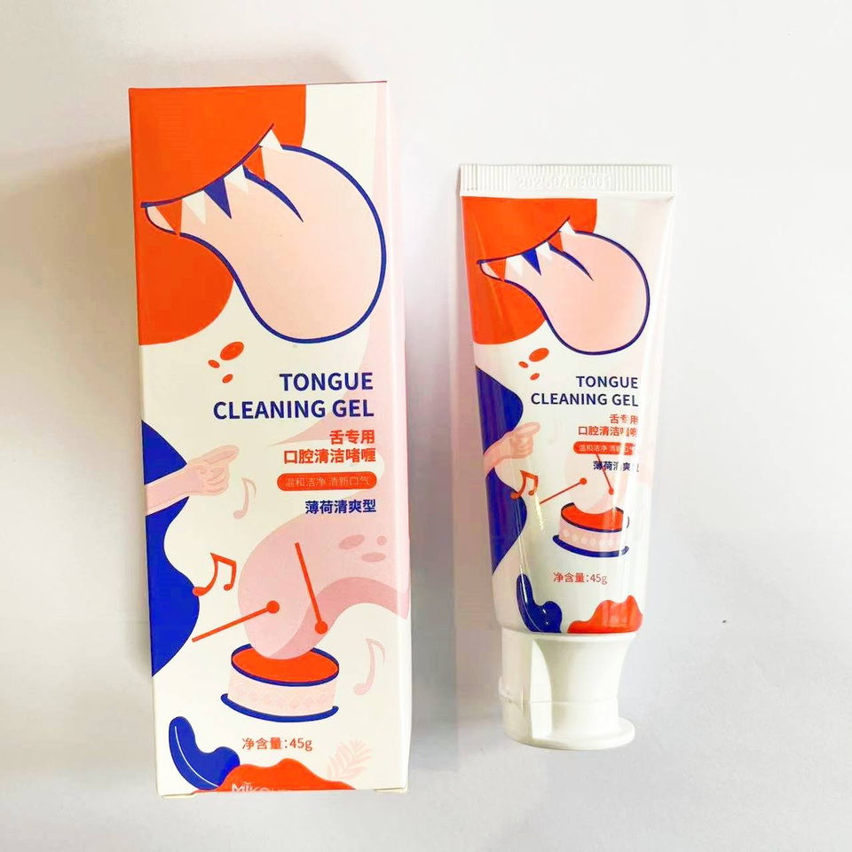 Tongue Cleaning Plaque Removal Herbal Toothpaste Eco Friendly Natural ...