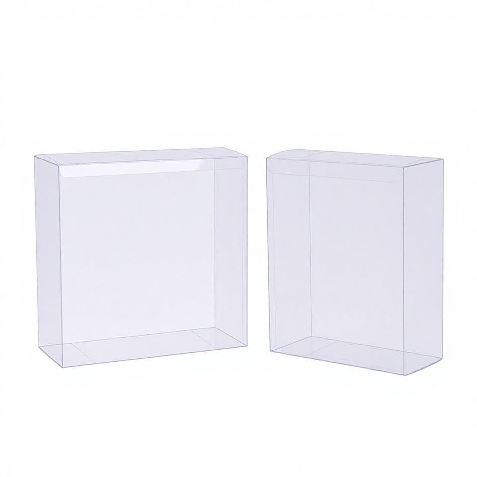 Acetate Box PET/PVC - Clear Custom Transparent Plastic Box