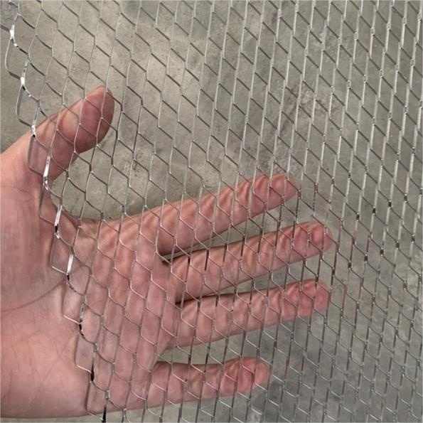 Used in Concrete Reinforcement Mesh Stucco Diamond Metal Mesh Lath