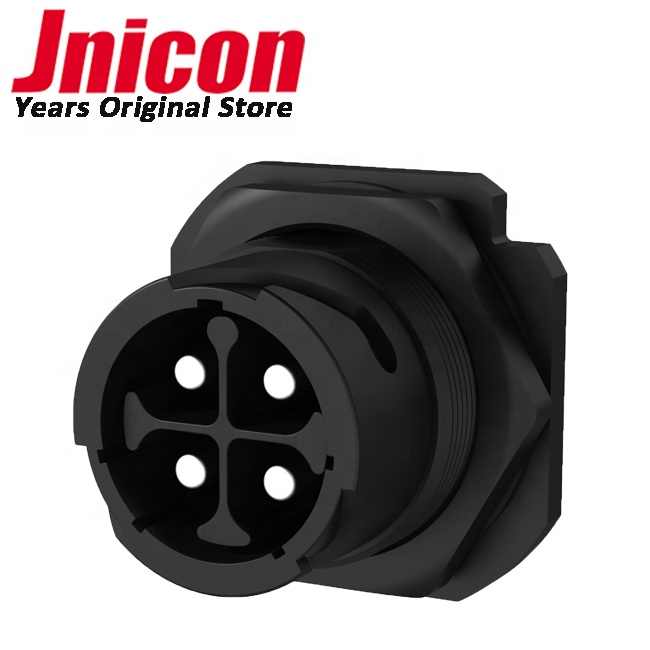 Crimping Wire 4Pin Female Panel Mounting High Current Terminal Power ...