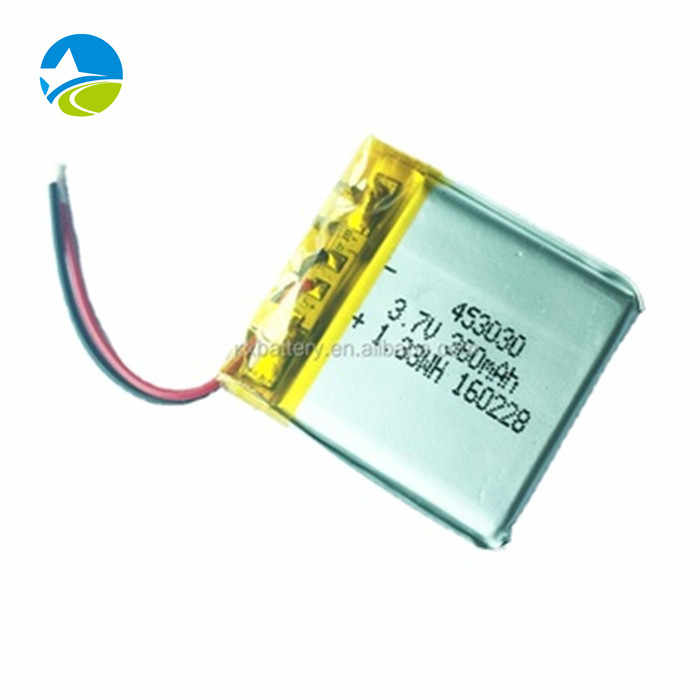 Batería de iones de litio recargable, 3,7 v, 453030, 503030, 553030, 403030, 360mAh, 450mAh ...