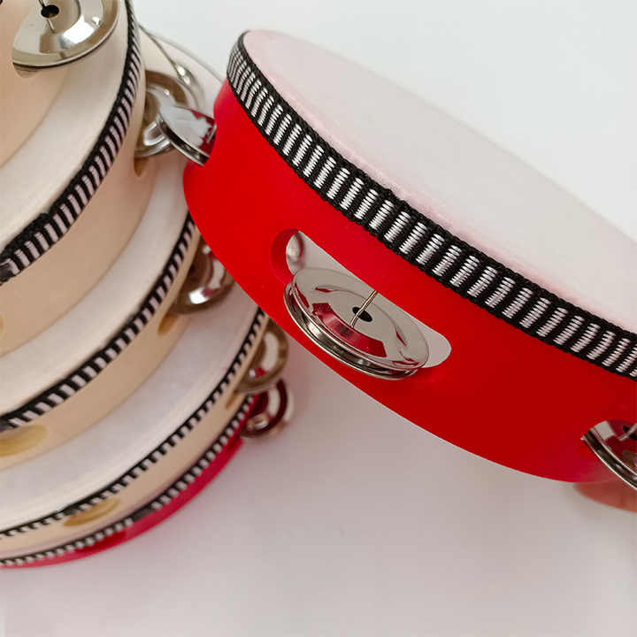 Hot Sale Mini Tambourello 10cm Customized Design Tambourines for ...