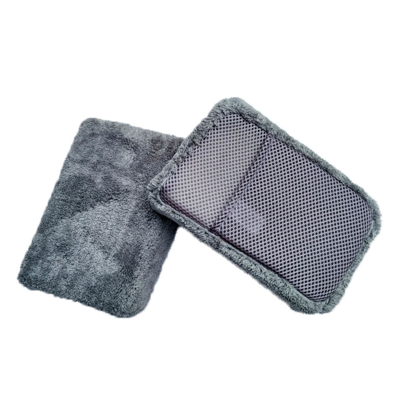 Wholesale Coral Fleece Sponge Blocks Scubber Clay Bar Scrubber ...