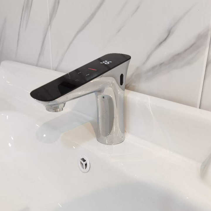 SUNDREAM Bathroom Luxury High Technology Automatic Sense Digital Basin ...