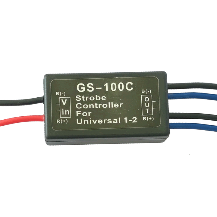 GS-100A Car Light Strobe Controller - IP67 Waterproof LED